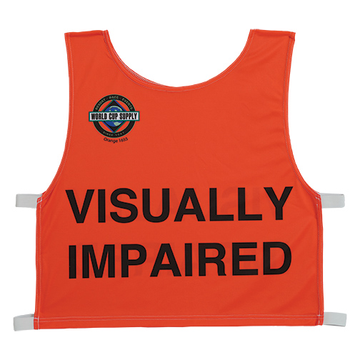 WCS Adaptive VI Skier/Rider Identification Bibs - World Cup Supply